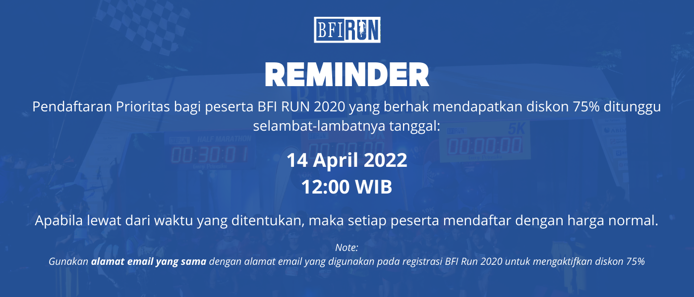 BFI RUN 2022